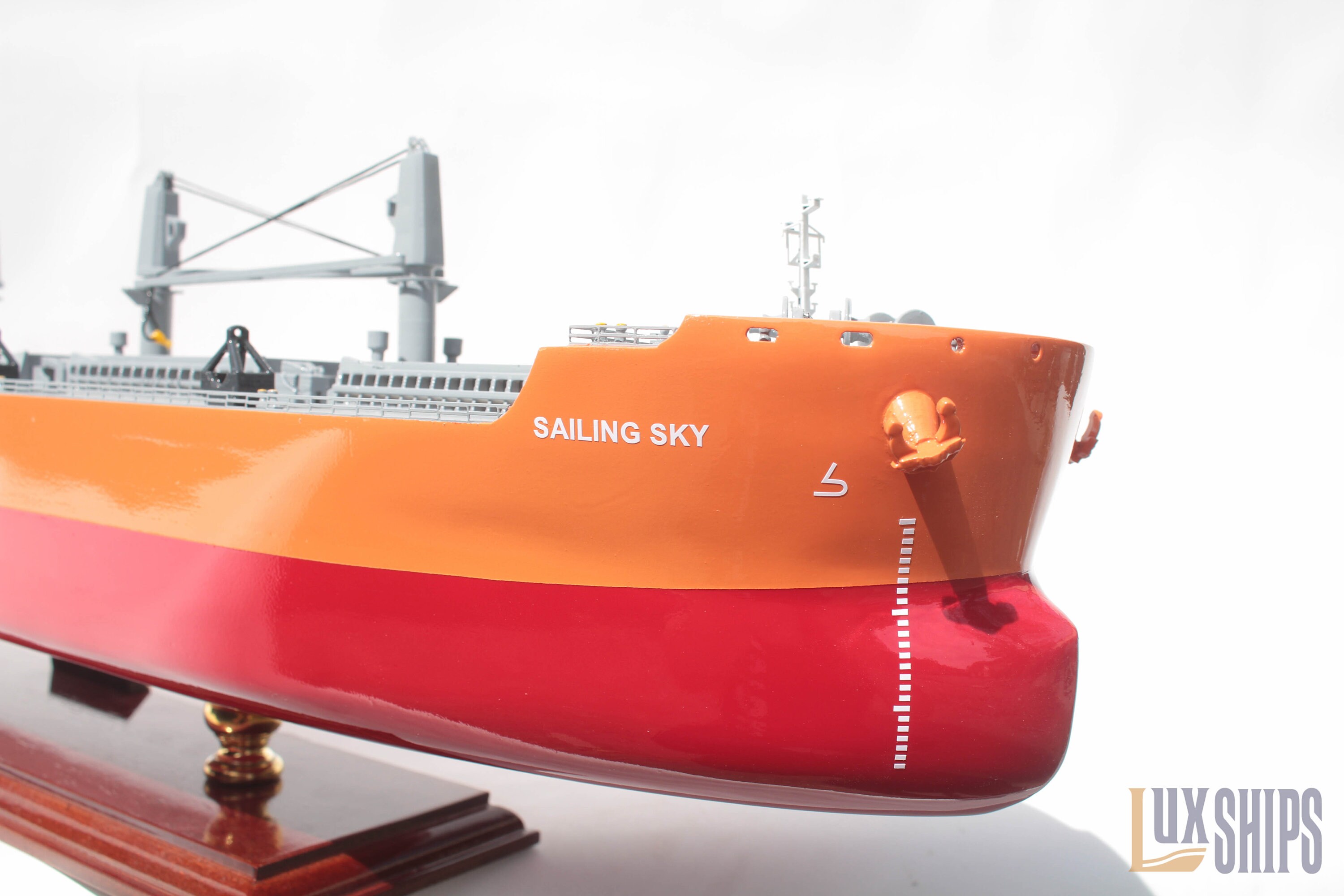 Sailing Sky Bulk Carrier Ship Model Sailing Sky Cargo Ship Model - Etsy