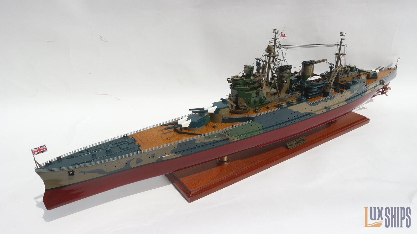 HMS Renown Ship Model HMS Renown Battleship Model - Etsy
