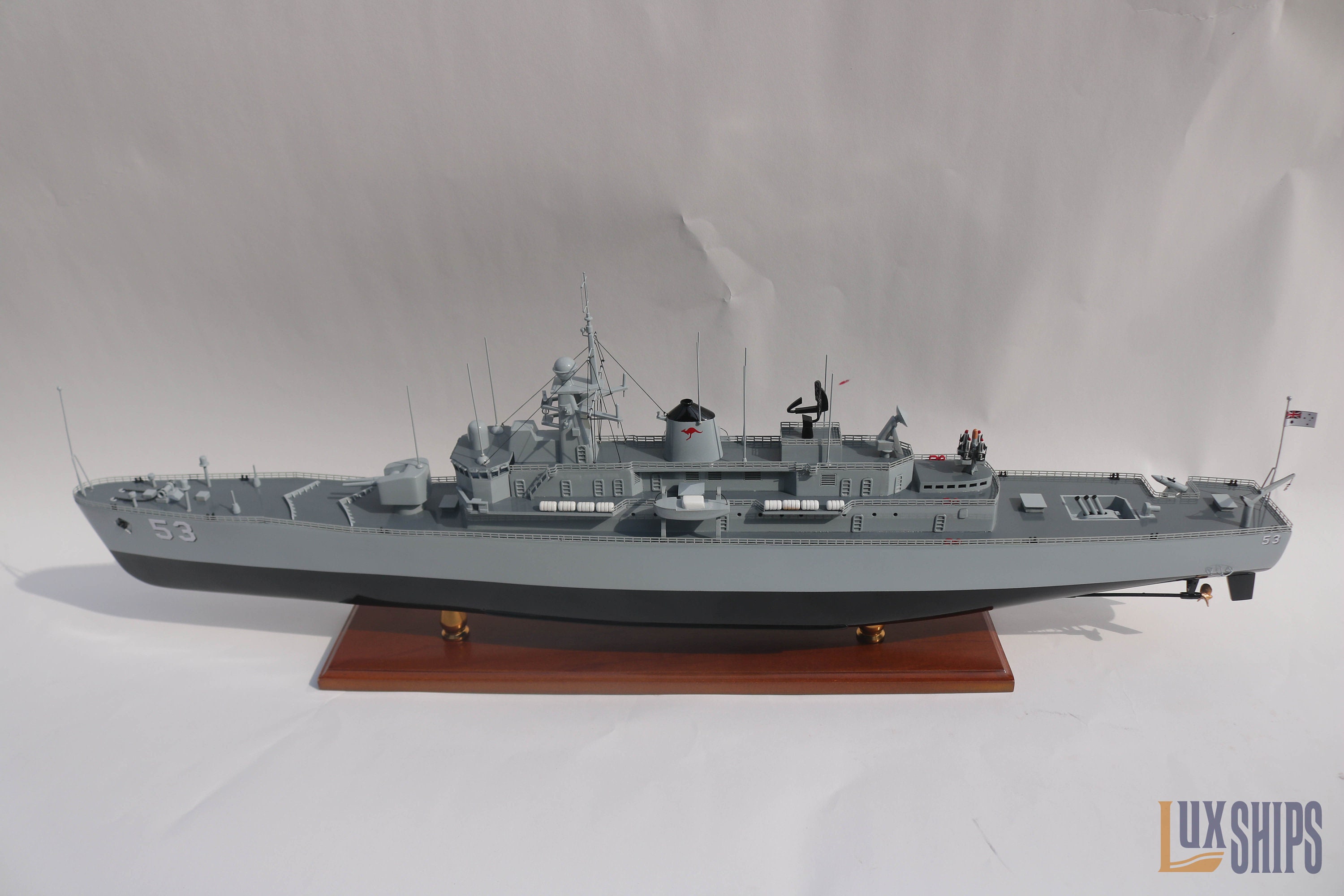 HMAS Torrens DE 53 Model Ship Hmas Torrens DE 53 Battleship Model - Etsy