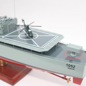 USS Knox FF-1052 Ship Model 100cm (39.27"") - Etsy