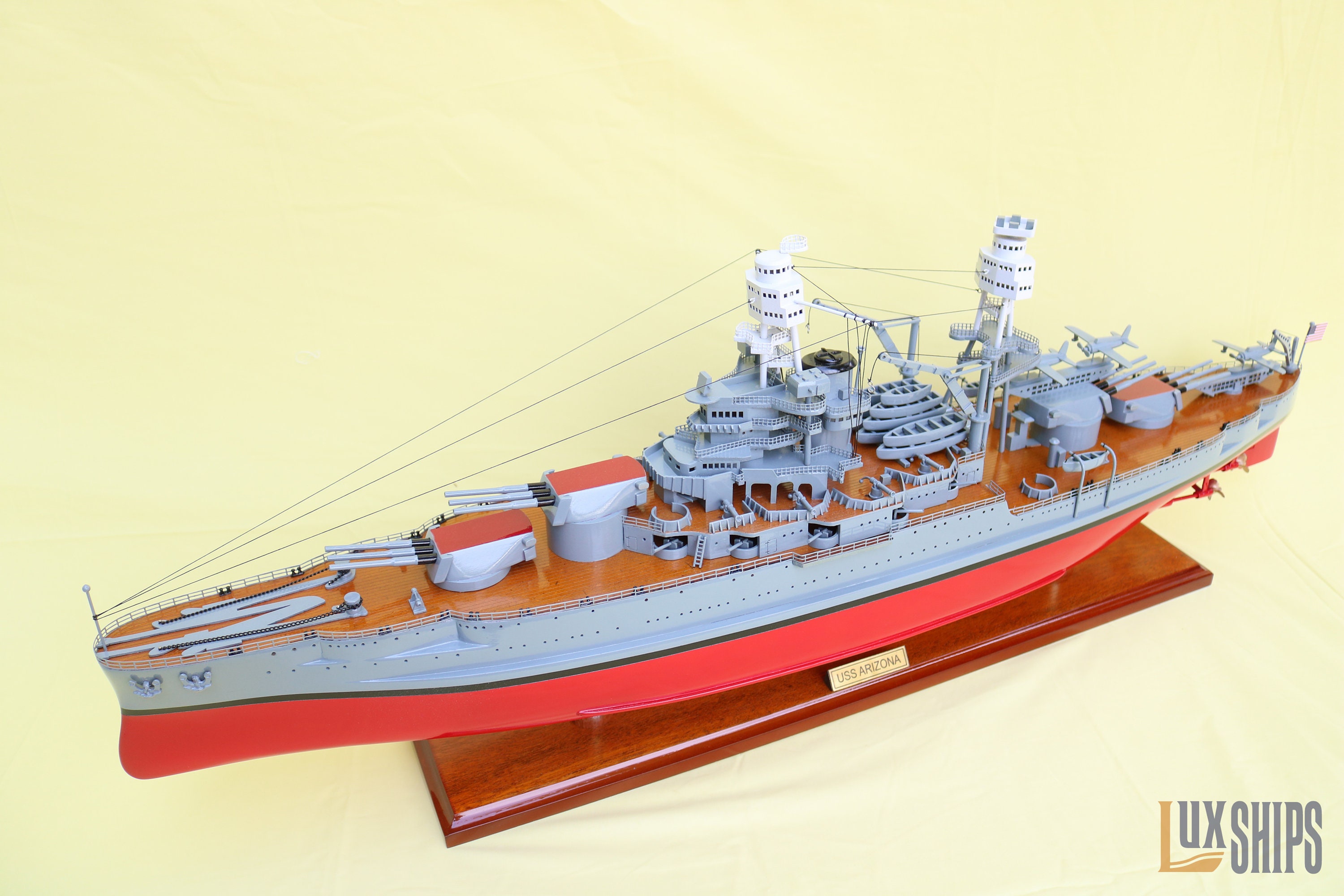 USS Arizona Model Ship - Etsy