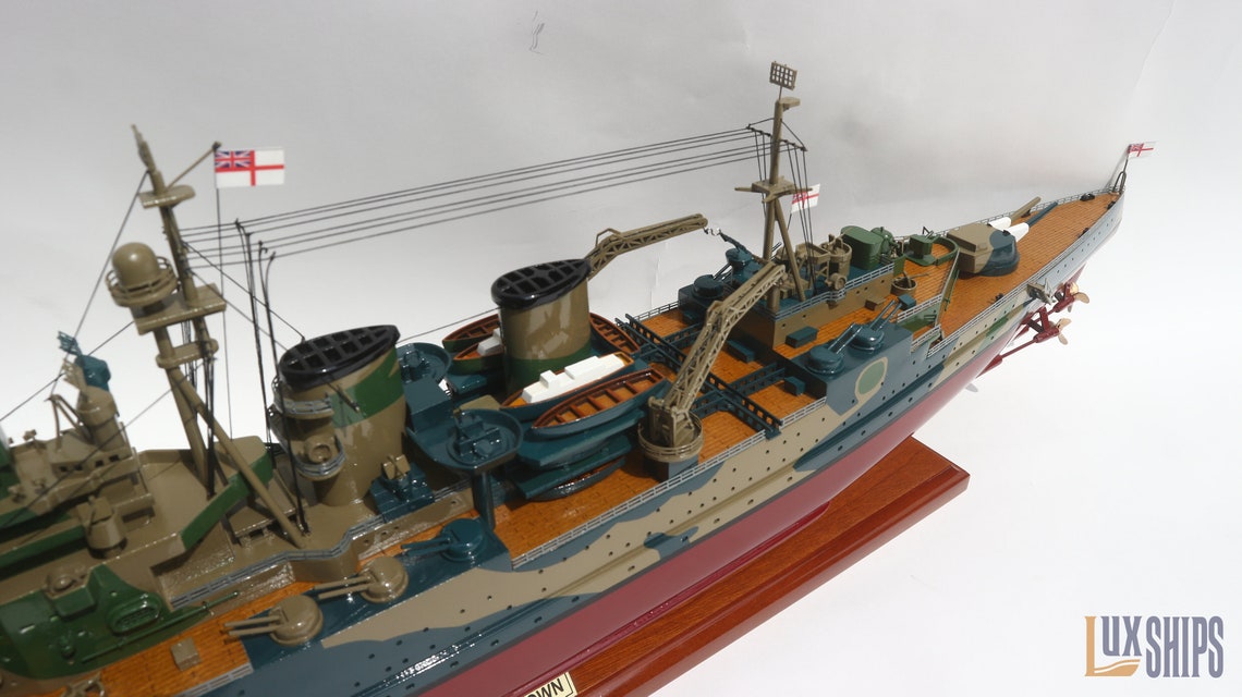 HMS Renown Ship Model HMS Renown Battleship Model - Etsy