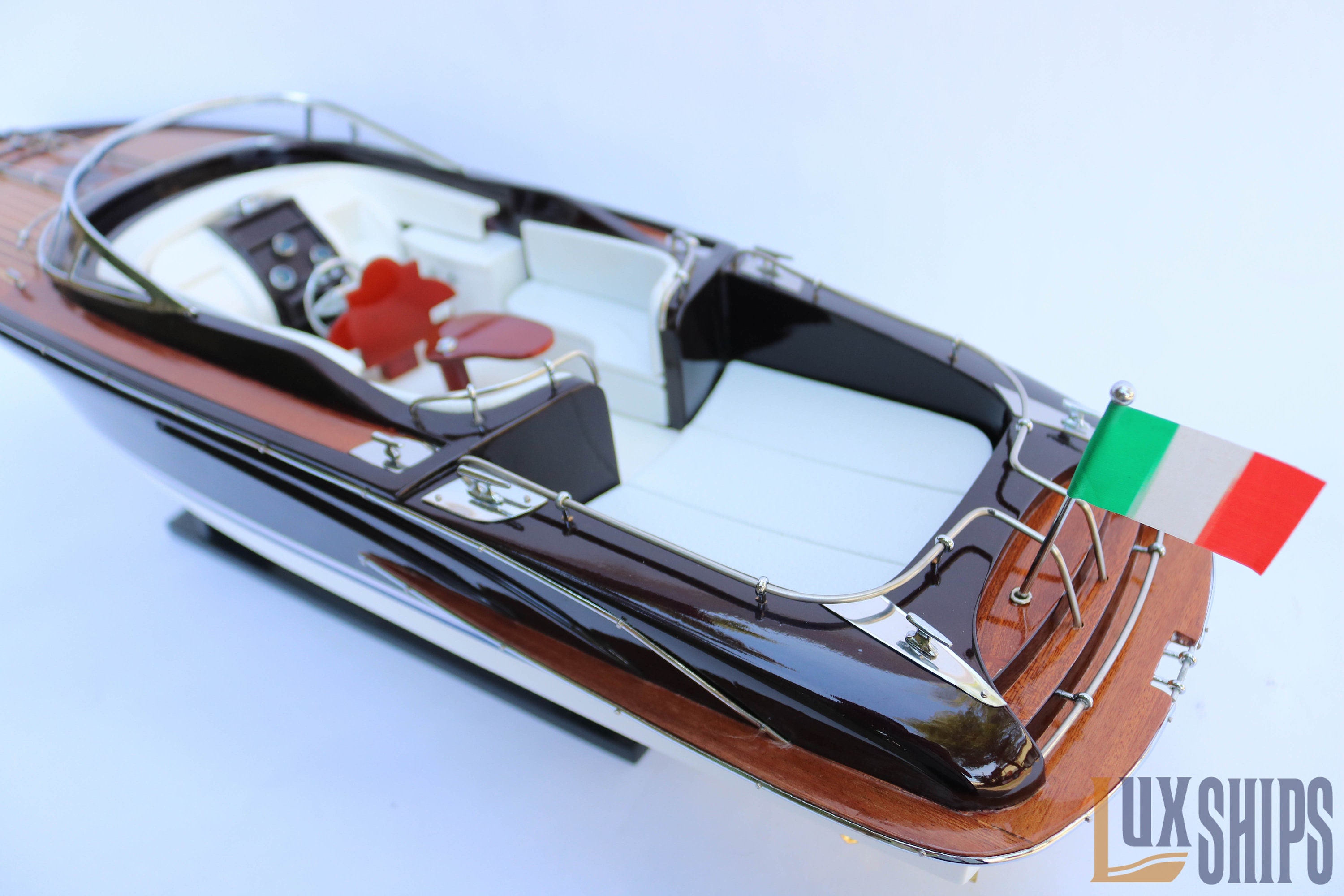 Riva Rama Ship Model 25.6 65cm Painted Dark Purple - Etsy