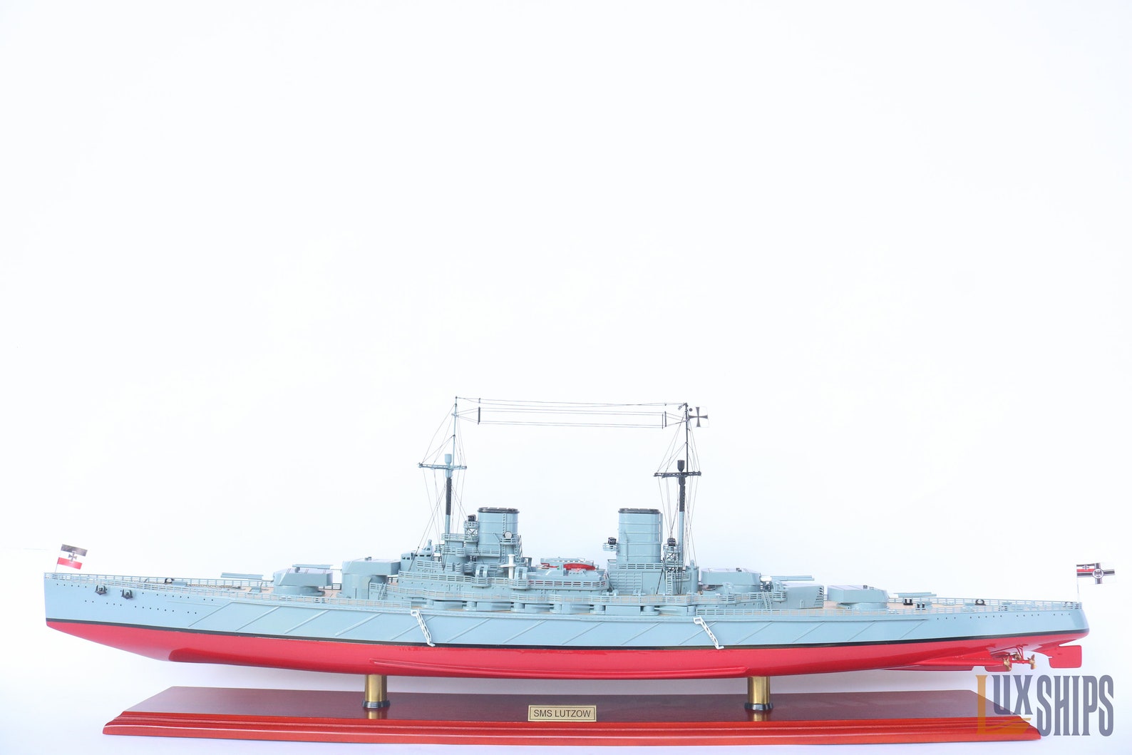 SMS LUTZOW Model Ship - Etsy