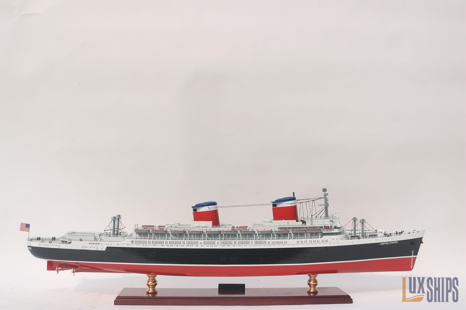 SS United States 91cm Ship Model – Museum Quality Replica, Great Gift ...