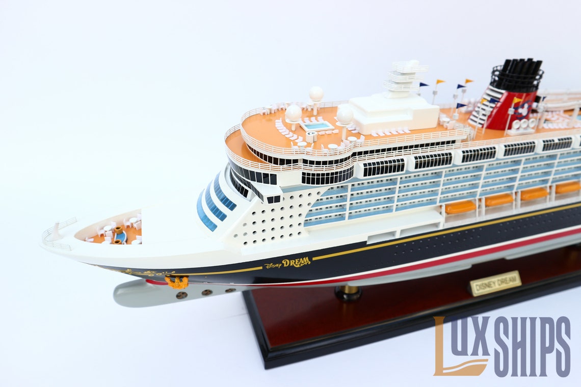 Disney Dream Ship Model - Disney Dream Wood Ship Model - Etsy