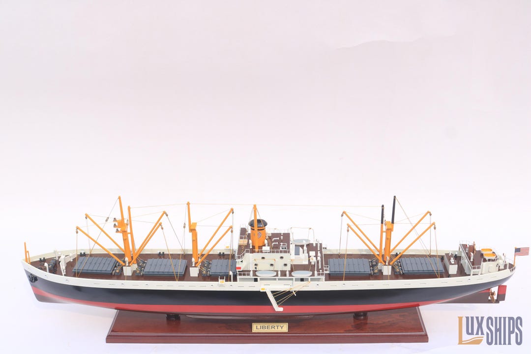 Naval Cargo Ship Liberty WW II - Liberty Ship Model - Etsy