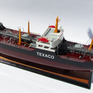 TEXACO OSLO Model Ship - Etsy