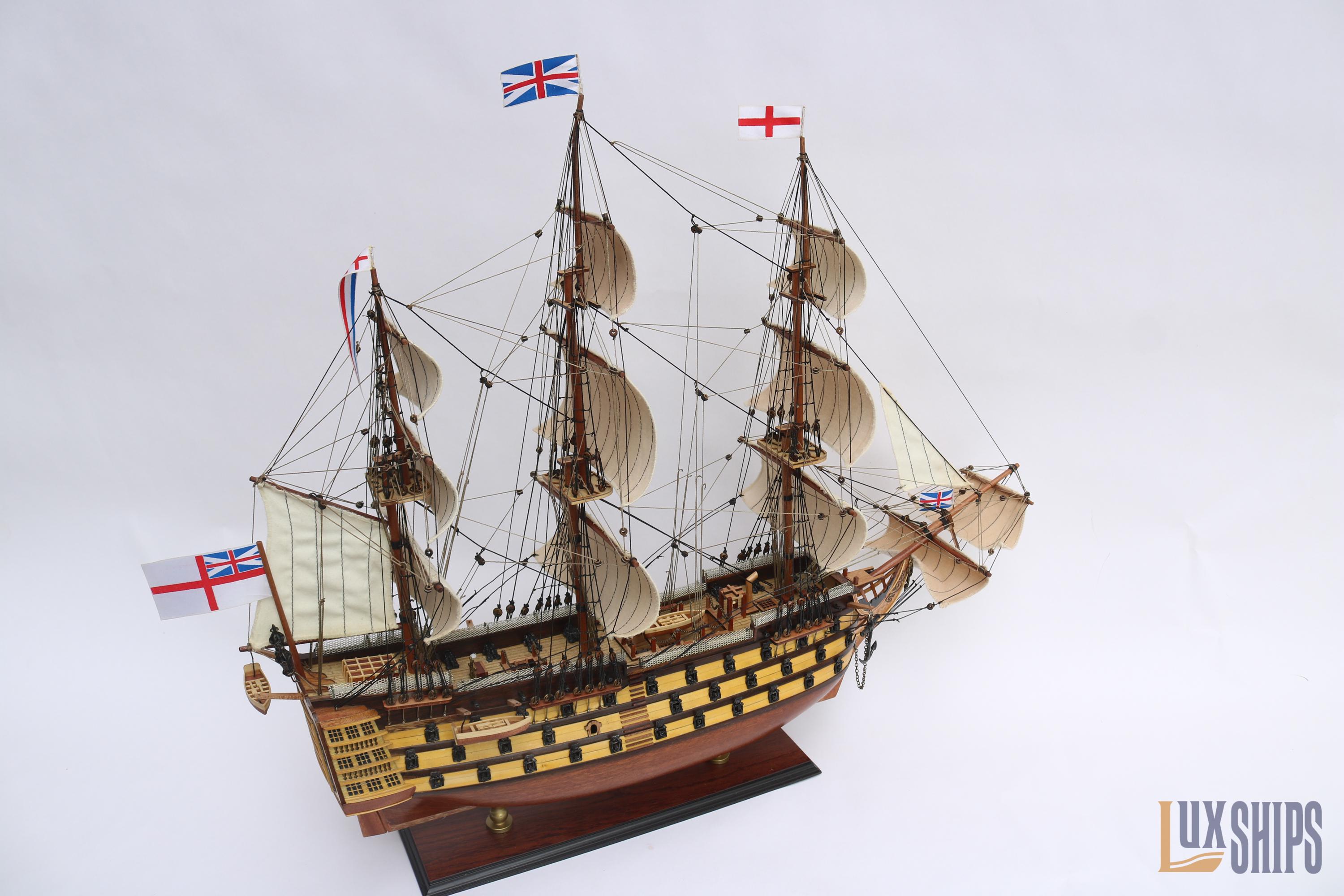 HMS VICTORY Model Ship, Wooden Ship Model for Sale - Etsy UK