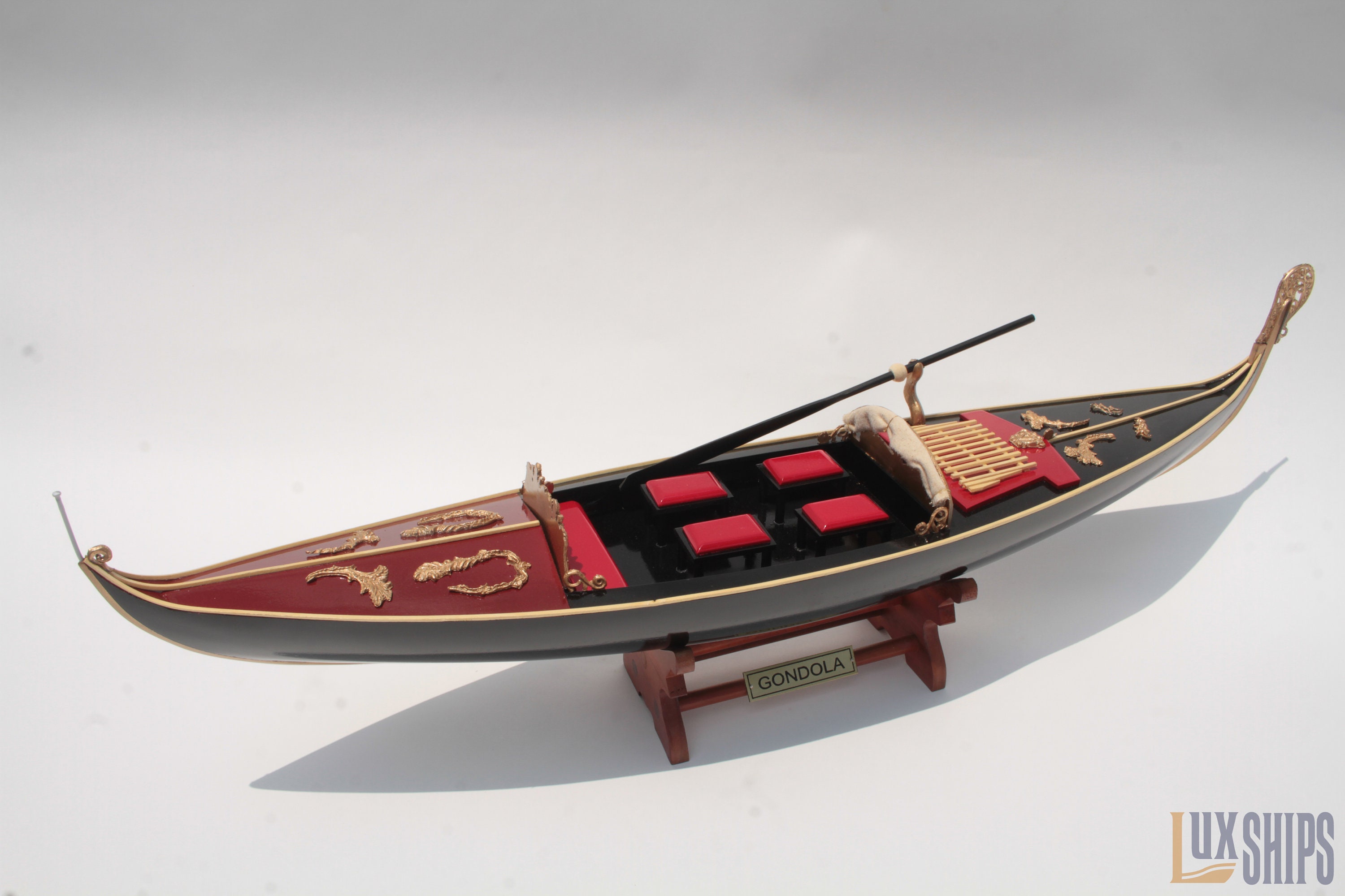 Gondola Wooden Ship Model Gondola Model Ships Gondola - Etsy