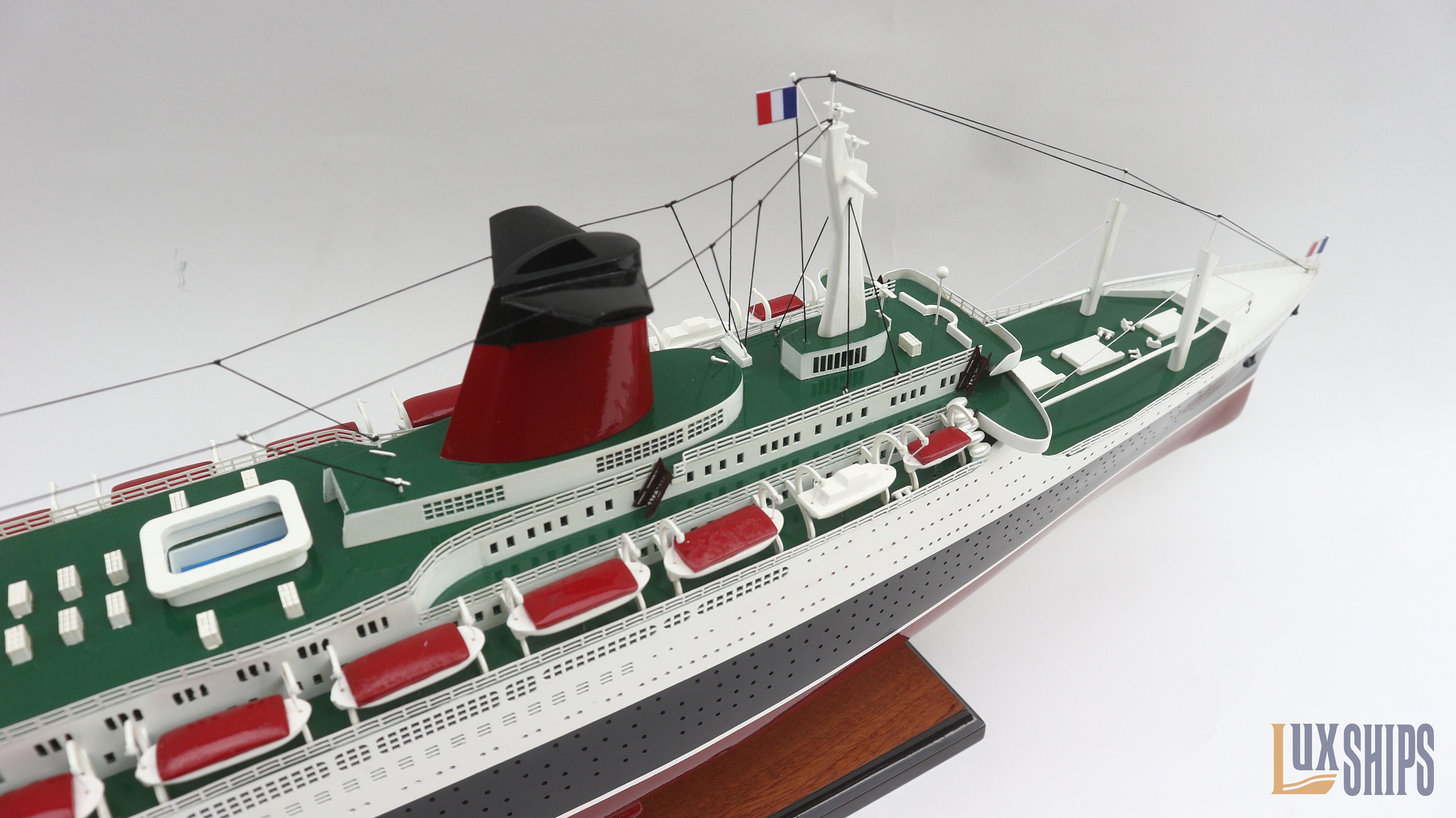 SS France Ship Model 40" - SS France Cruise Ship Model - Etsy