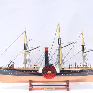 SS Central America Model Ship, Wooden Ship Model is for Sale - Etsy