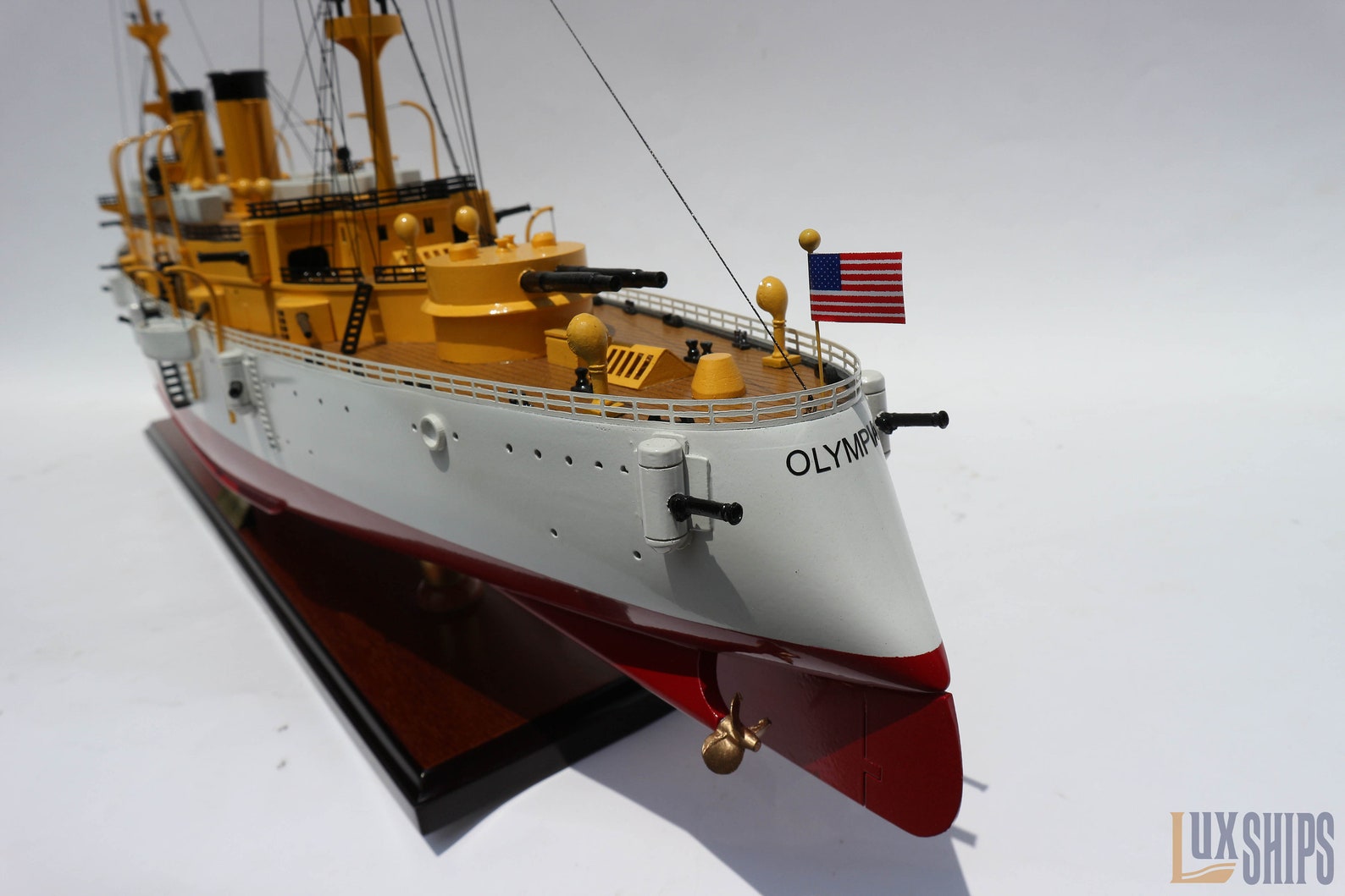 USS Olympia Ship Model - USS Olympia Model Ship - Etsy