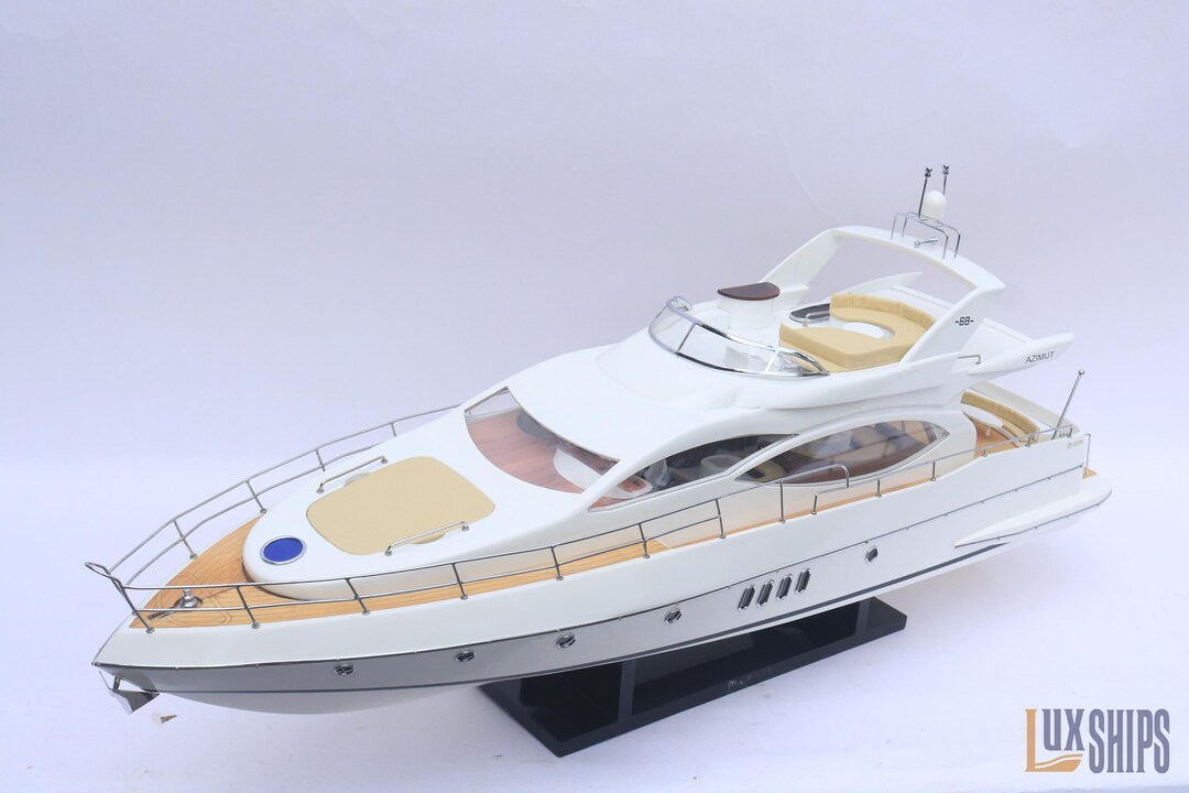 AZIMUT 82 Model Yacht - Etsy