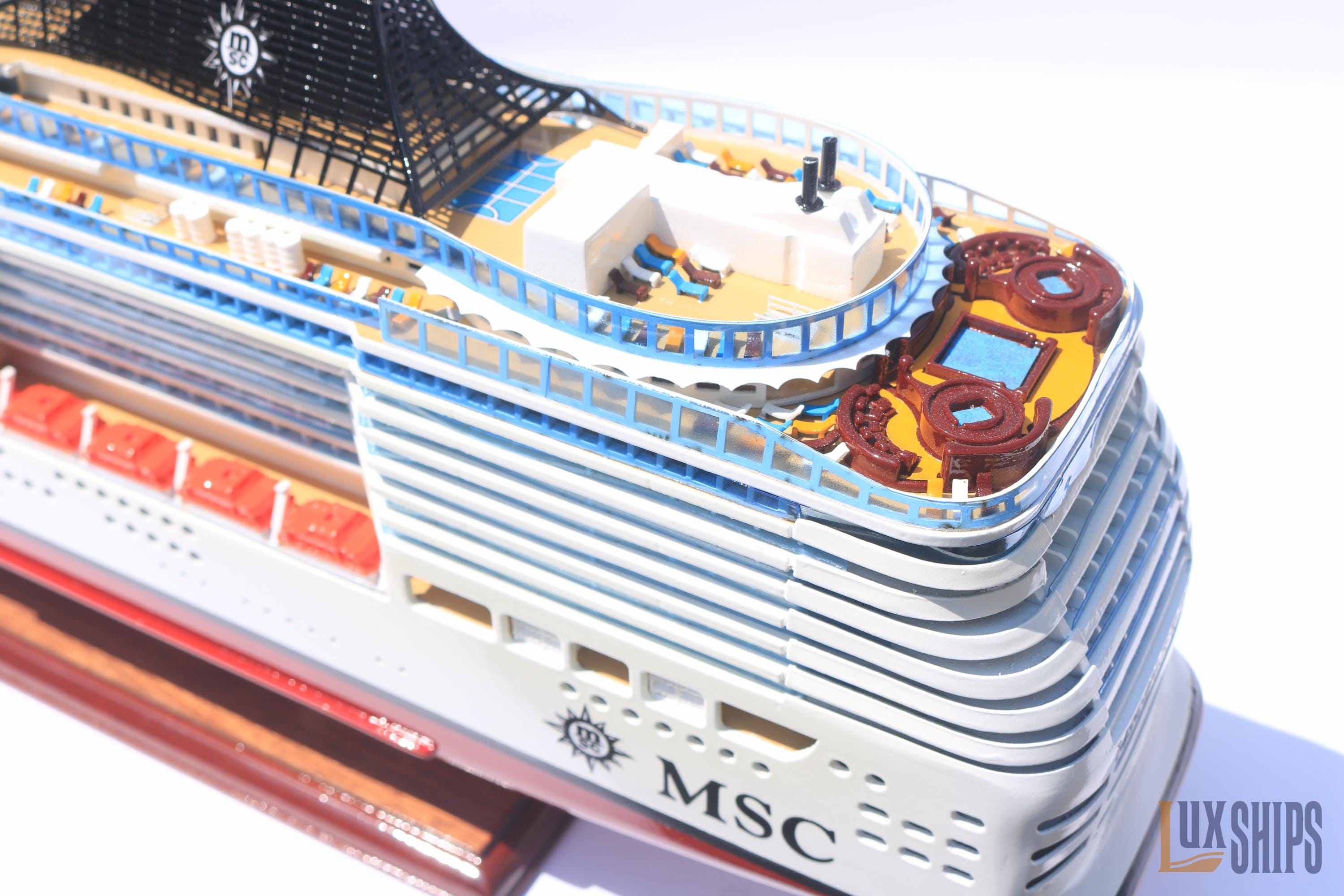MSC SPLENDIDA Model Ship 102cm (40") - Etsy