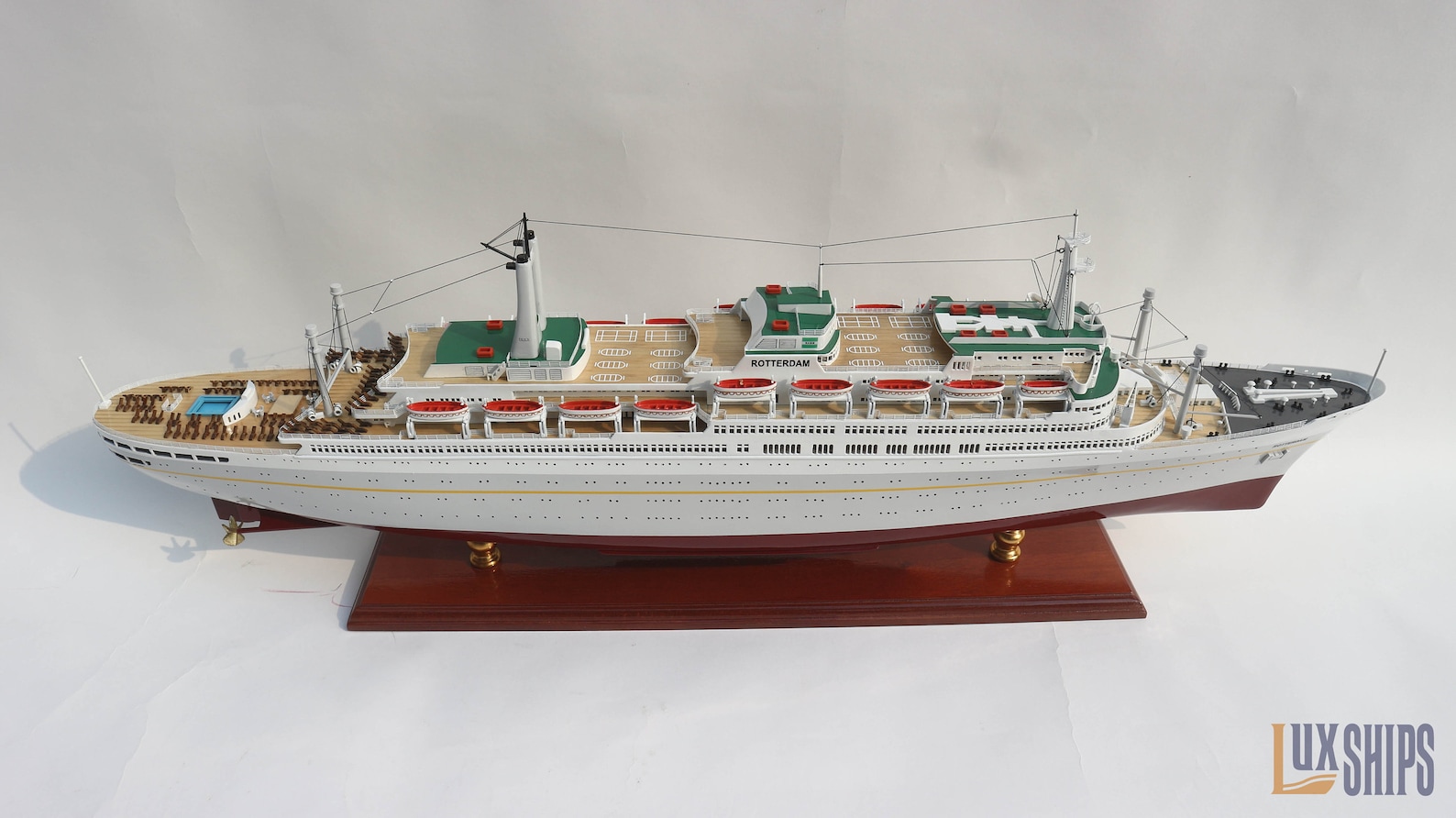 SS Rotterdam Ship Model - SS Rotterdam Cruise Ship Model - Etsy