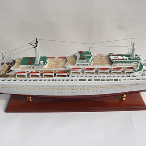 SS Rotterdam Ship Model - SS Rotterdam Cruise Ship Model - Etsy