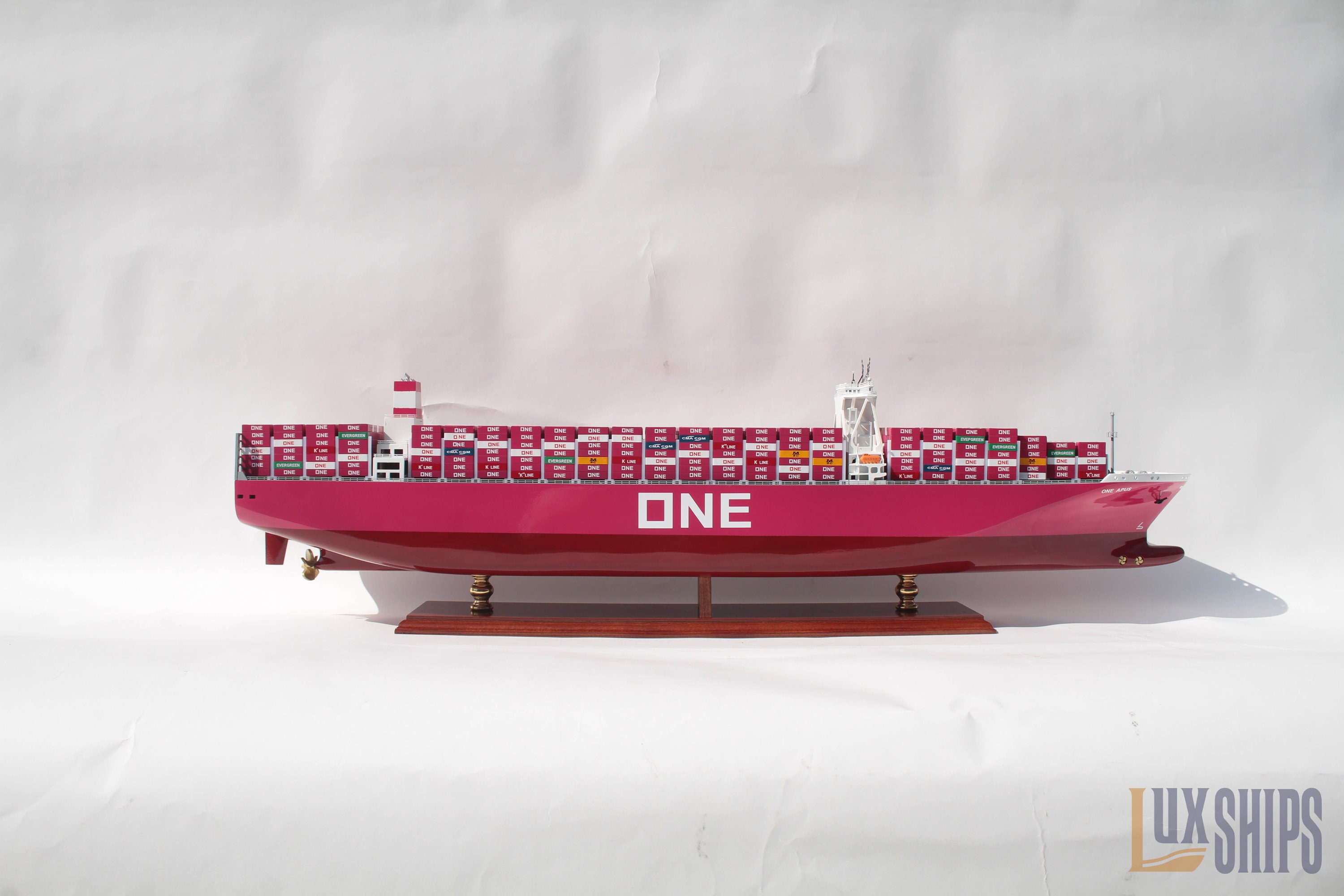ONE Ship Model 39" - ONE Container Model Ship - Etsy