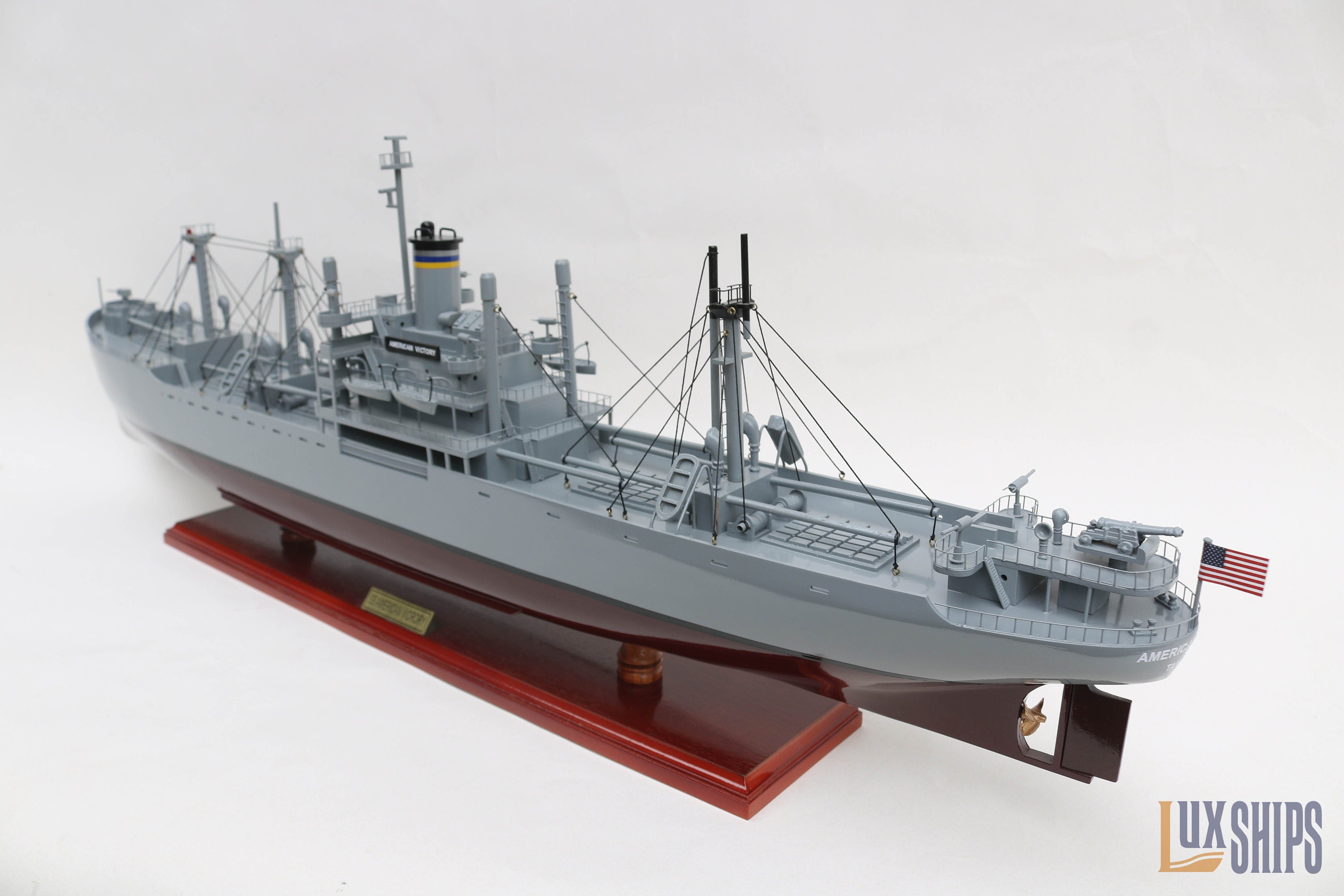 SS American Victory Ship Model - SS American Victory Battleship Model ...