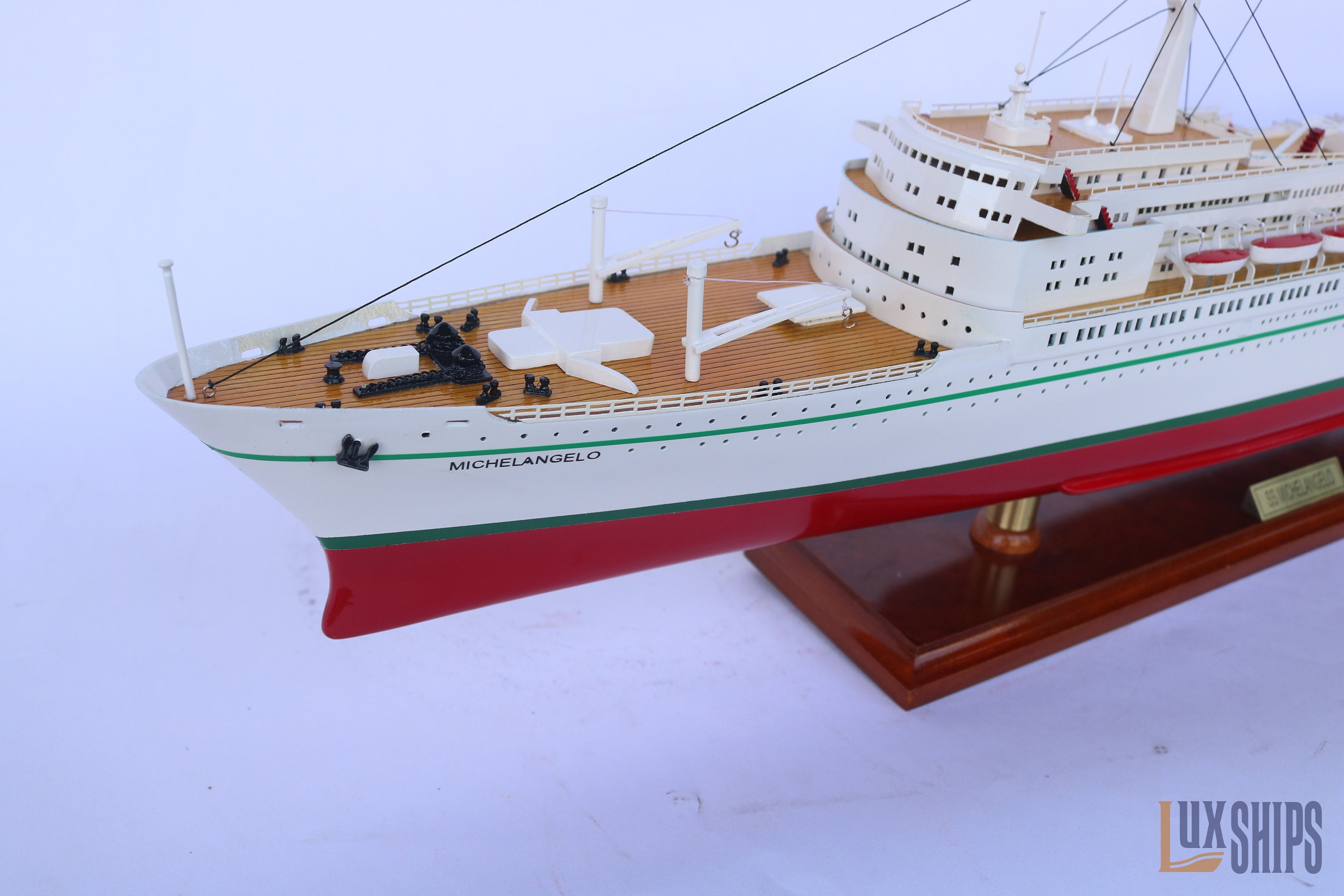 SS MICHELANGELO Model Ship - Etsy