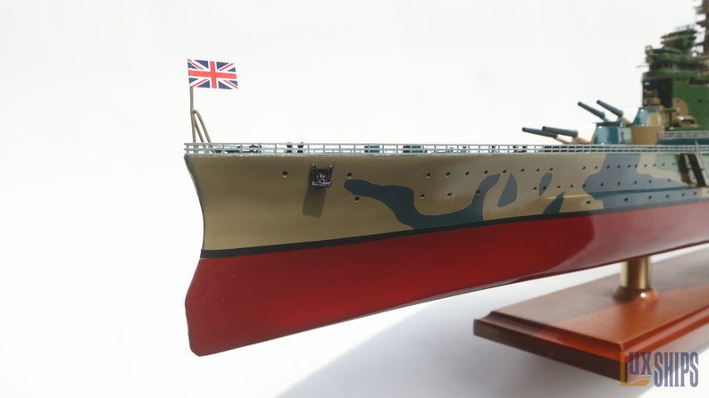 HMS Renown Ship Model HMS Renown Battleship Model - Etsy