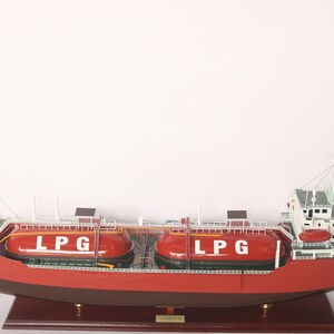 OCEANUS 09 (LPG Tanker) Model Ship, Wooden Ship Model is for Sale ...