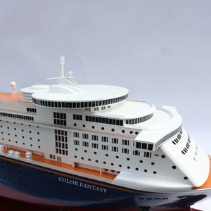 MS Color Fantasy Ship Model MS Color Fantasy Cruise Model | Etsy