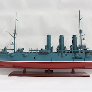Cruiser Aurora Ship Model - Abpopa Battleship Model - Etsy