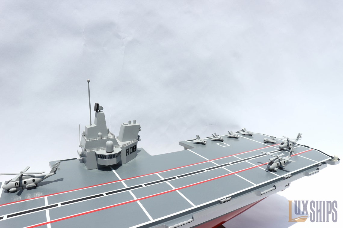 HMS Queen Elizabeth Aircraft Model Ship HMS Queen Elizabeth - Etsy