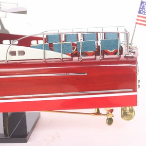 Hacker Craft Thunderbird Model Ship, Wooden Ship Model is for Sale - Etsy
