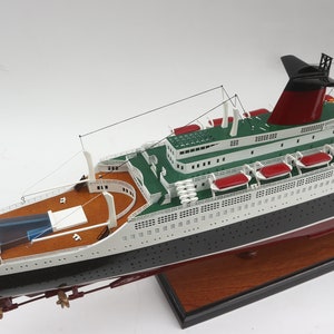 SS France Ship Model 40" - SS France Cruise Ship Model - Etsy