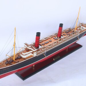RMS CAMPANIA Ship Model 40" - Wooden Model Ship is for Sale - Etsy