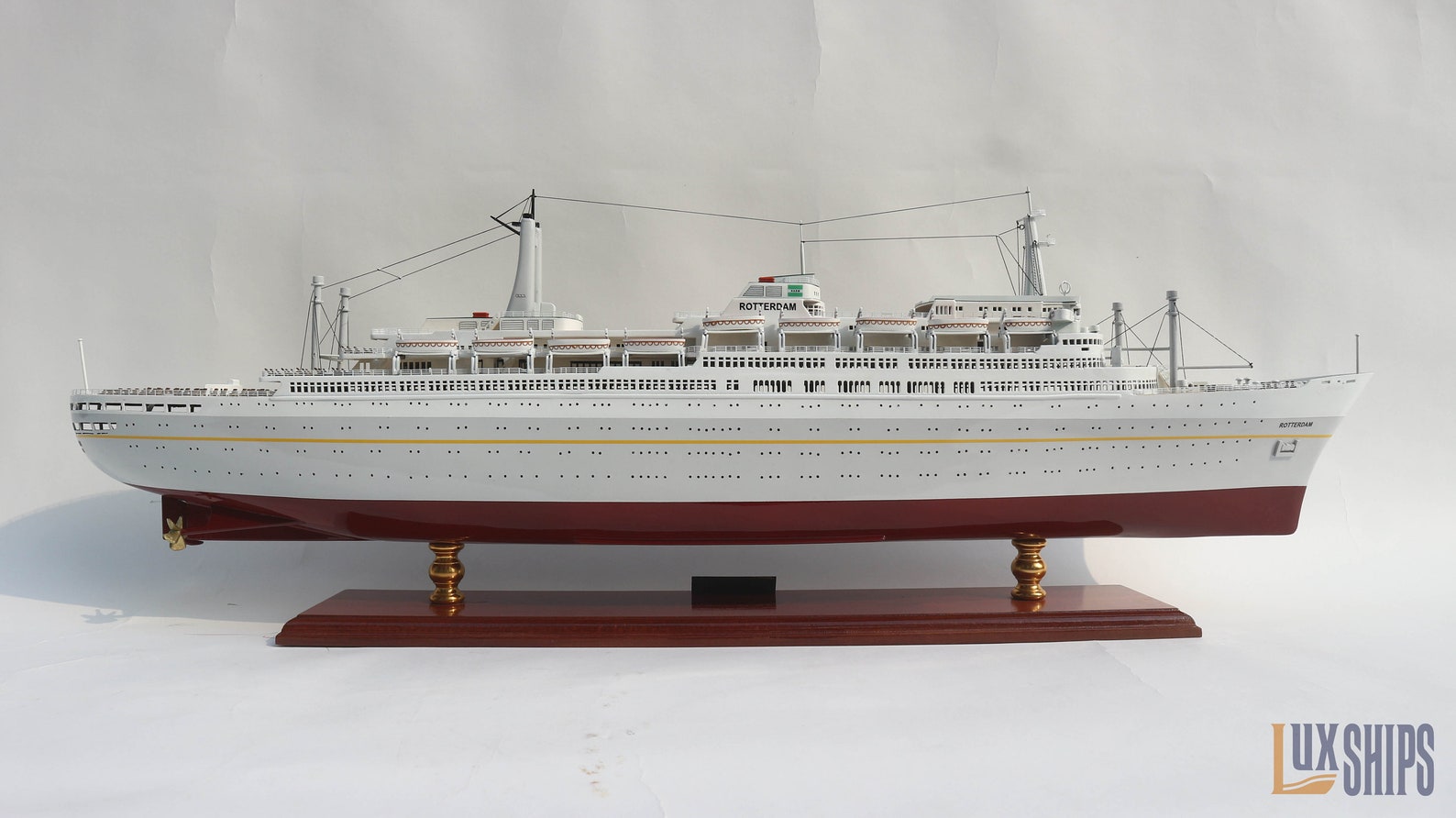 SS Rotterdam Ship Model - SS Rotterdam Cruise Ship Model - Etsy