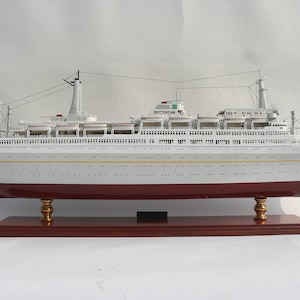 SS Rotterdam Ship Model - SS Rotterdam Cruise Ship Model - Etsy