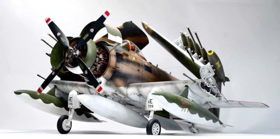 Pre-order, Douglas A-1J SKYRAIDER U.s.air Force, Scale 1/32, Built and ...
