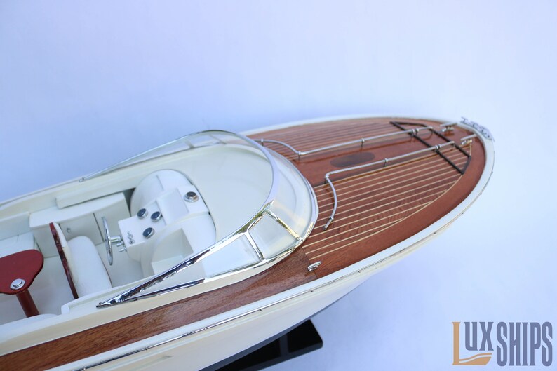 Riva Rama Ship Model 35.43 90cm Platinum - Etsy
