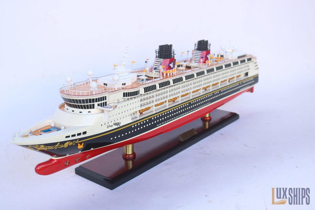 DISNEY WONDER Model Ship - Etsy