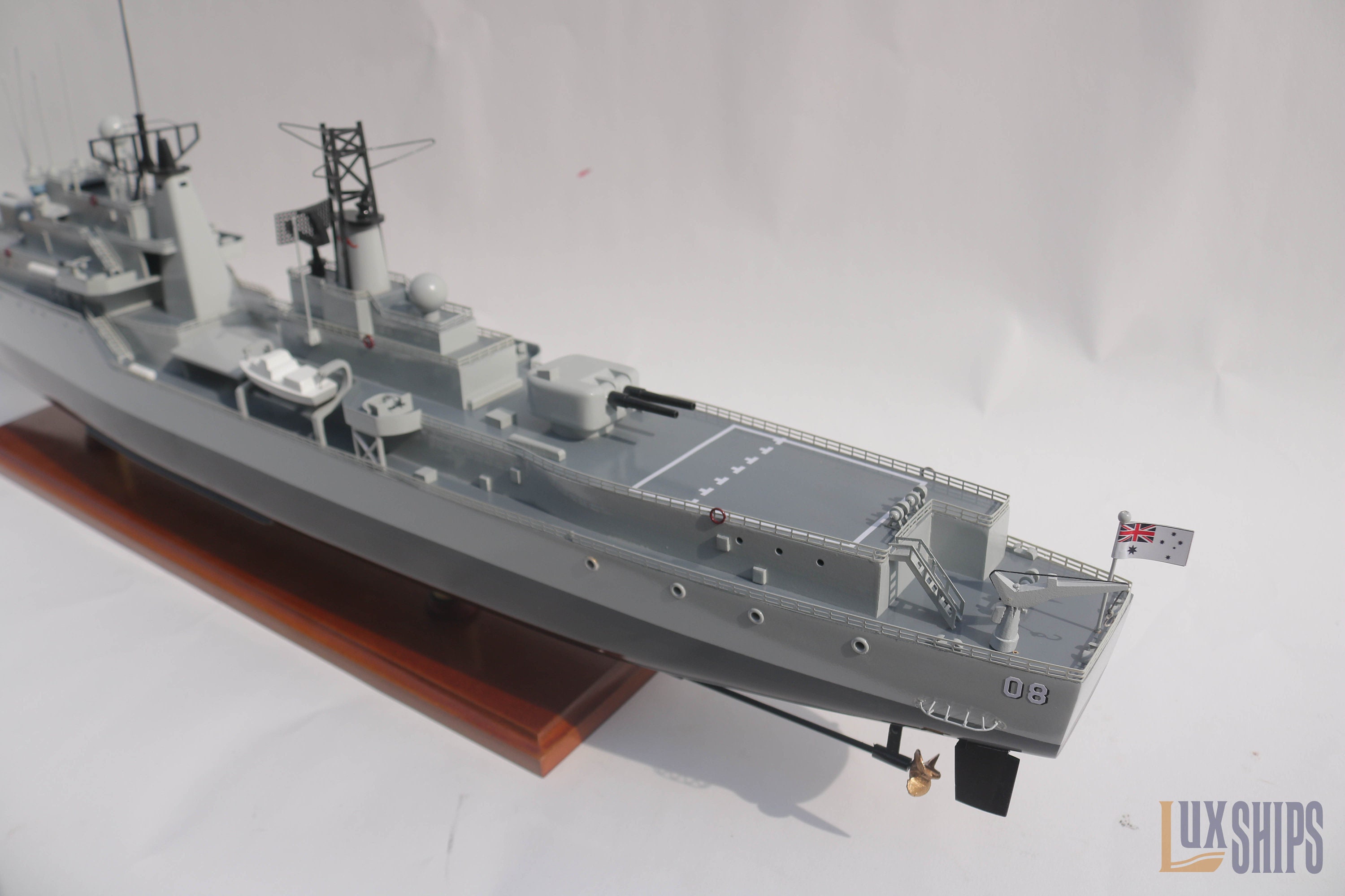HMAS Vendetta Model Ship HMAS Vendetta Battleship Model - Etsy