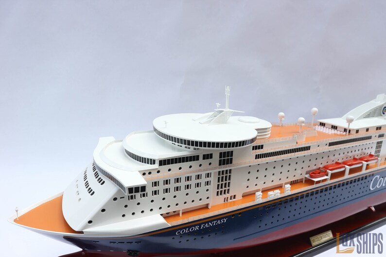 MS Color Fantasy Ship Model MS Color Fantasy Cruise Model Ship - Etsy