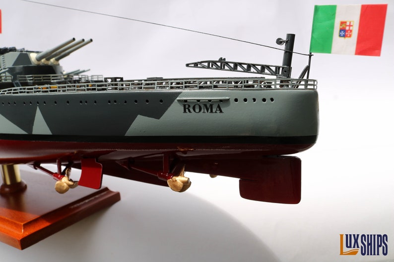 ROMA Ship Model ROMA Battleship Model - Etsy