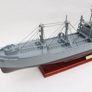 SS American Victory Ship Model - SS American Victory Battleship Model ...