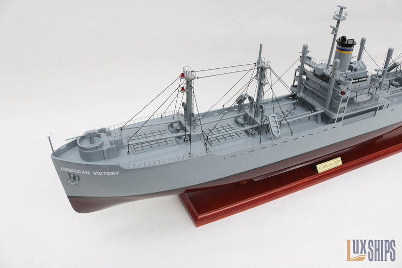 SS American Victory Ship Model - SS American Victory Battleship Model ...