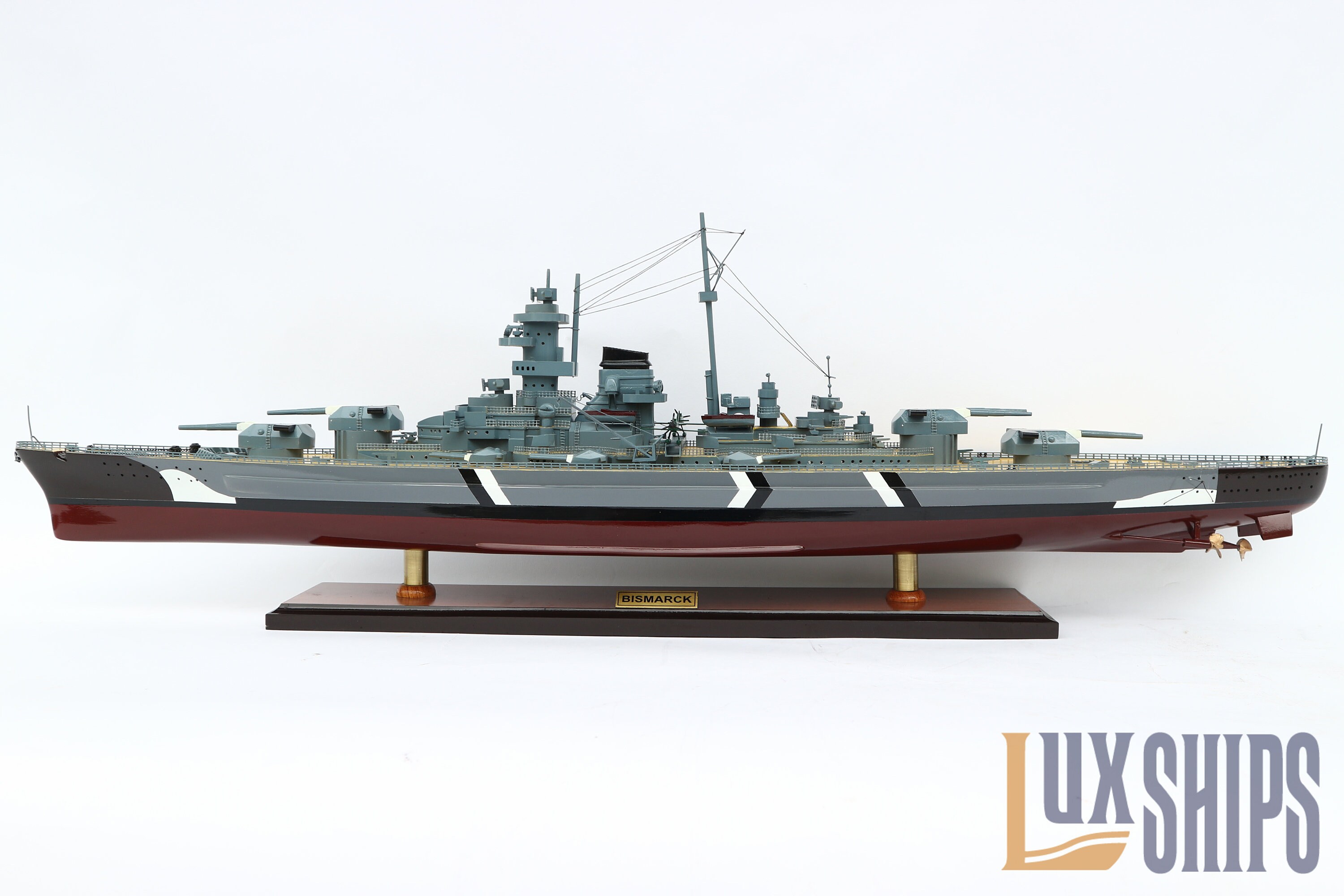 Bismarck Ship Model Bismarck Wooden Ship Model - Etsy