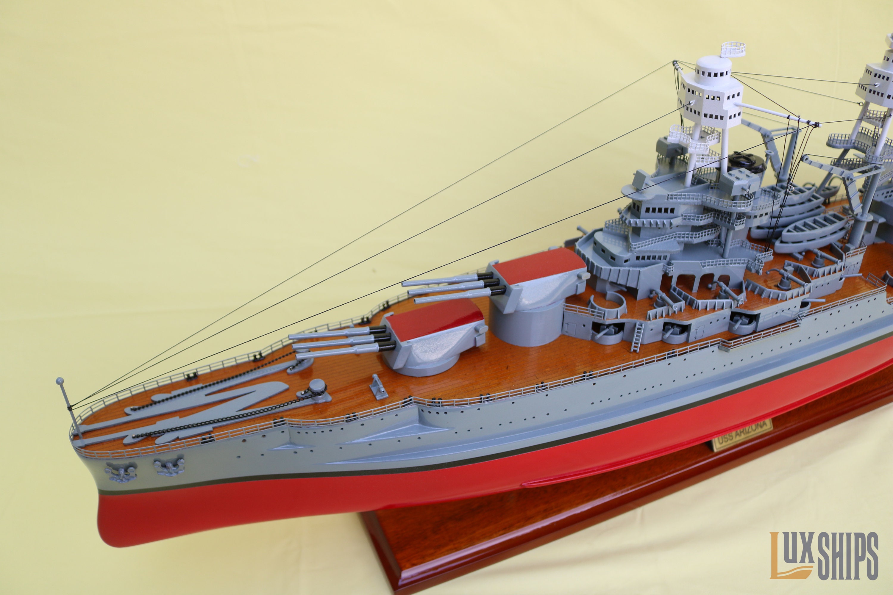 USS Arizona Model Ship - Etsy