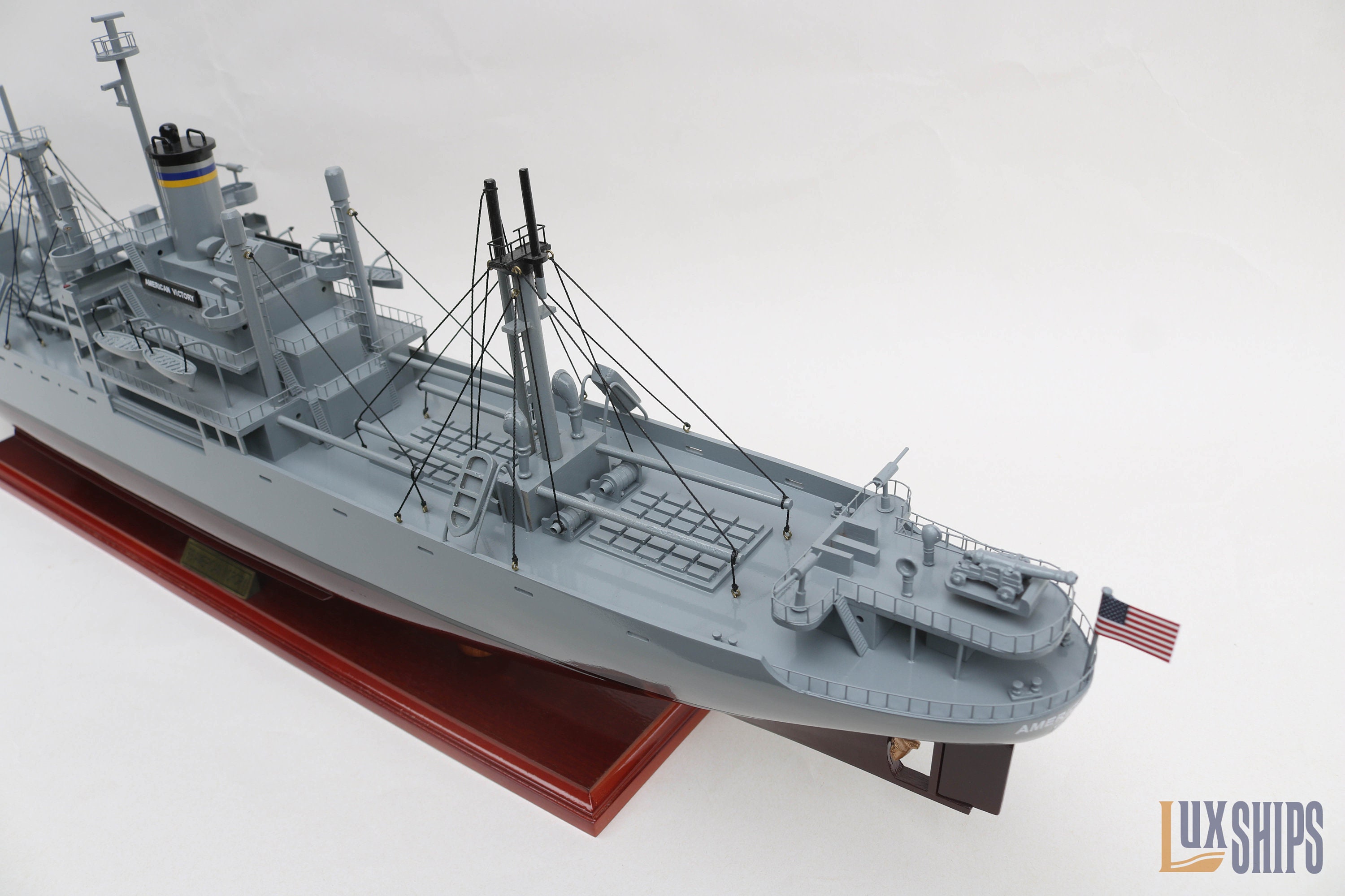 SS American Victory Ship Model - SS American Victory Battleship Model ...
