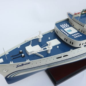 SS Sea Breeze Ship Model - SS Seabreeze Model Ship - Etsy
