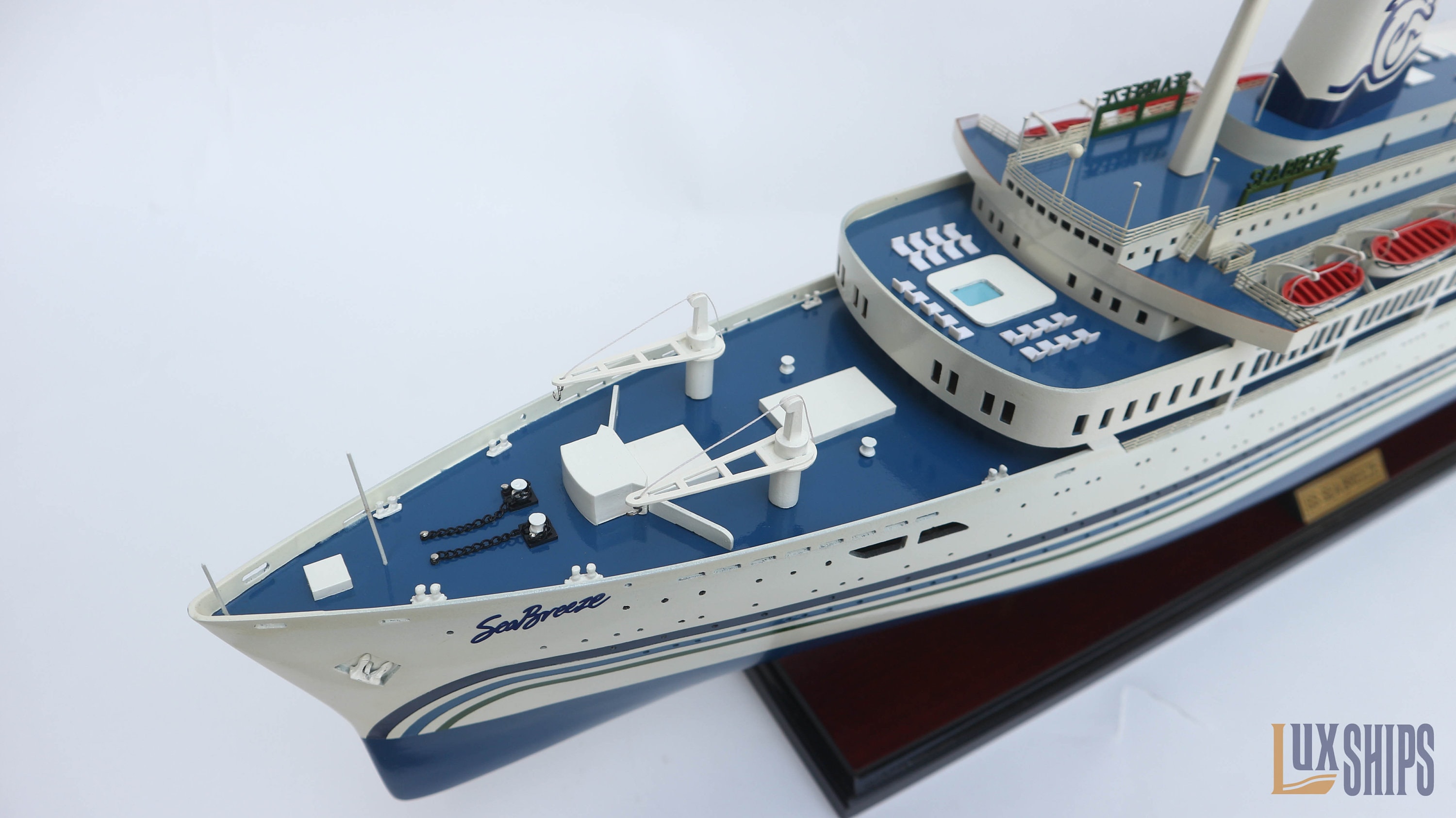 SS Sea Breeze Ship Model - SS Seabreeze Model Ship - Etsy
