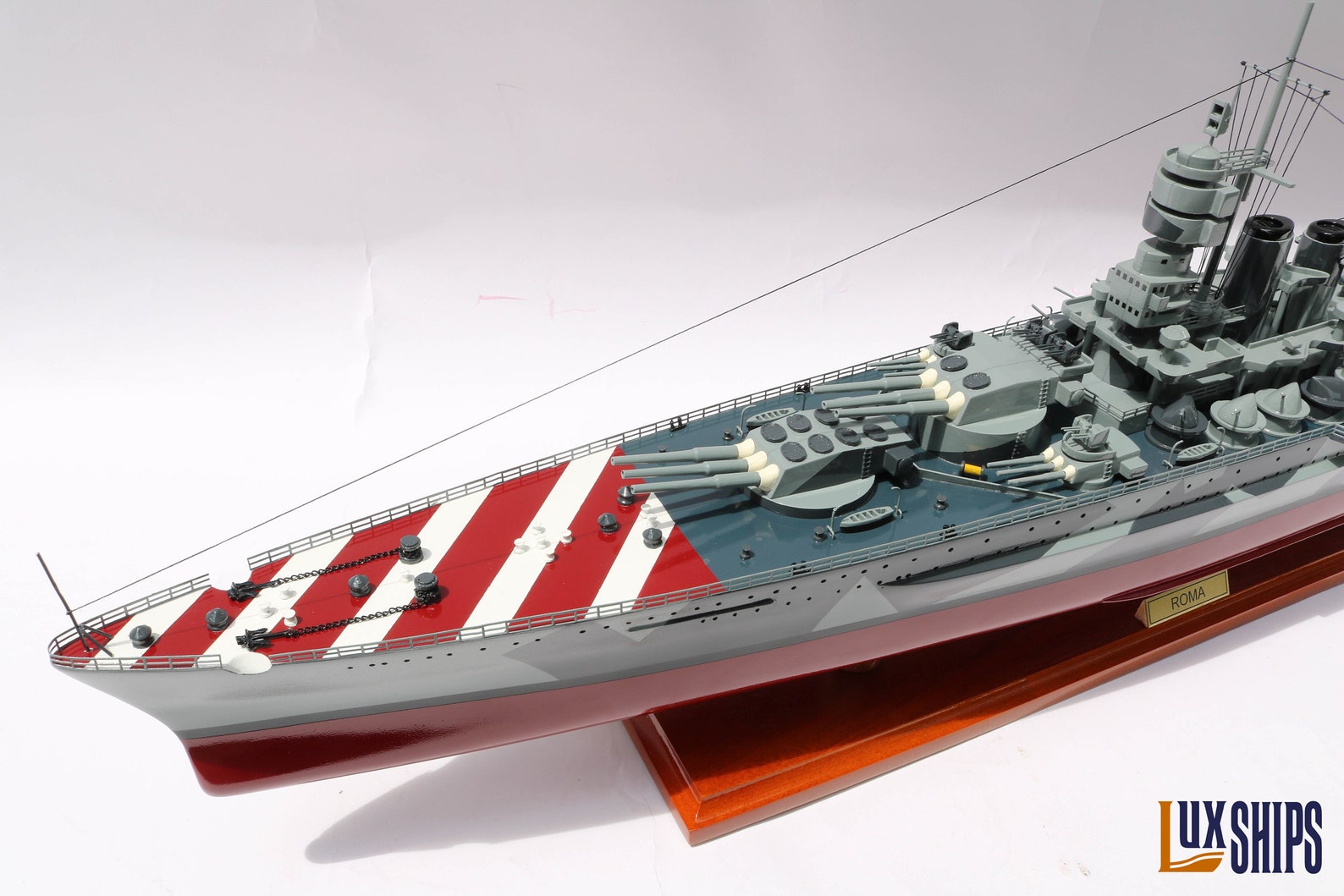 ROMA Ship Model ROMA Battleship Model - Etsy