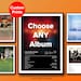 Music Posters - Custom Album Posters - Choose Your Own Album Print ...