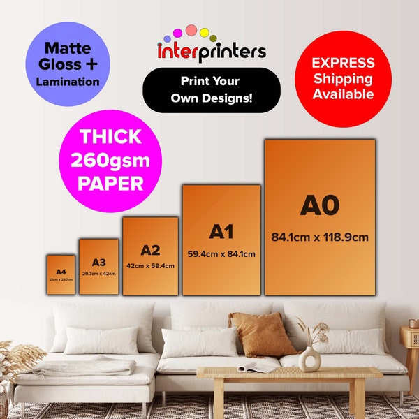 A3 Wall Art - Etsy UK